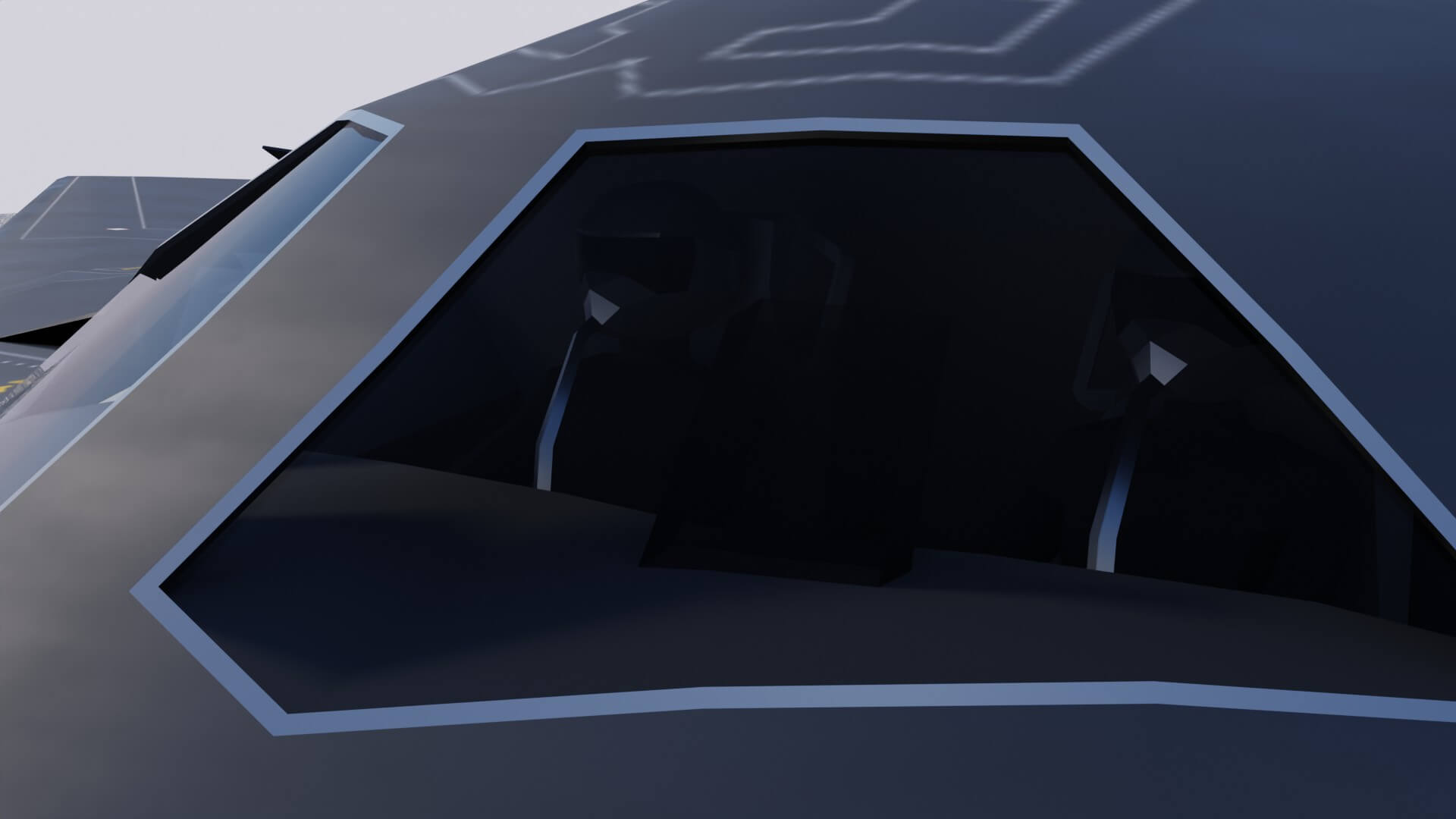 Northrop Grumman B-21 Raider 3D Model by NETRUNNER_pl