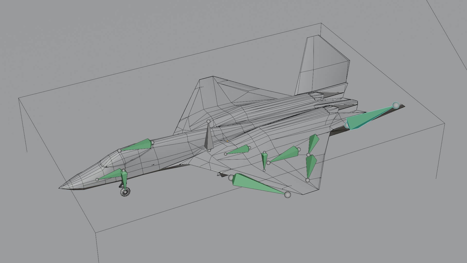 Northrop YF-23 Black Widow 3D Model by NETRUNNER_pl
