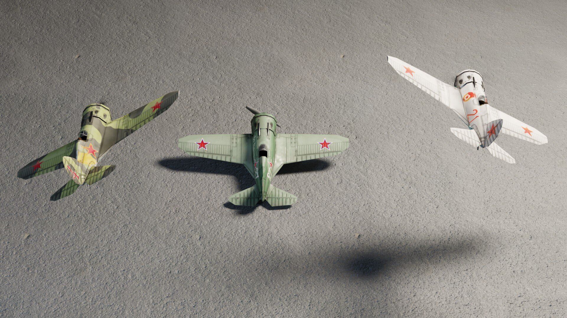 Polikarpov I-16 Donkey WW2 Fighter 3D Model by NETRUNNER_pl