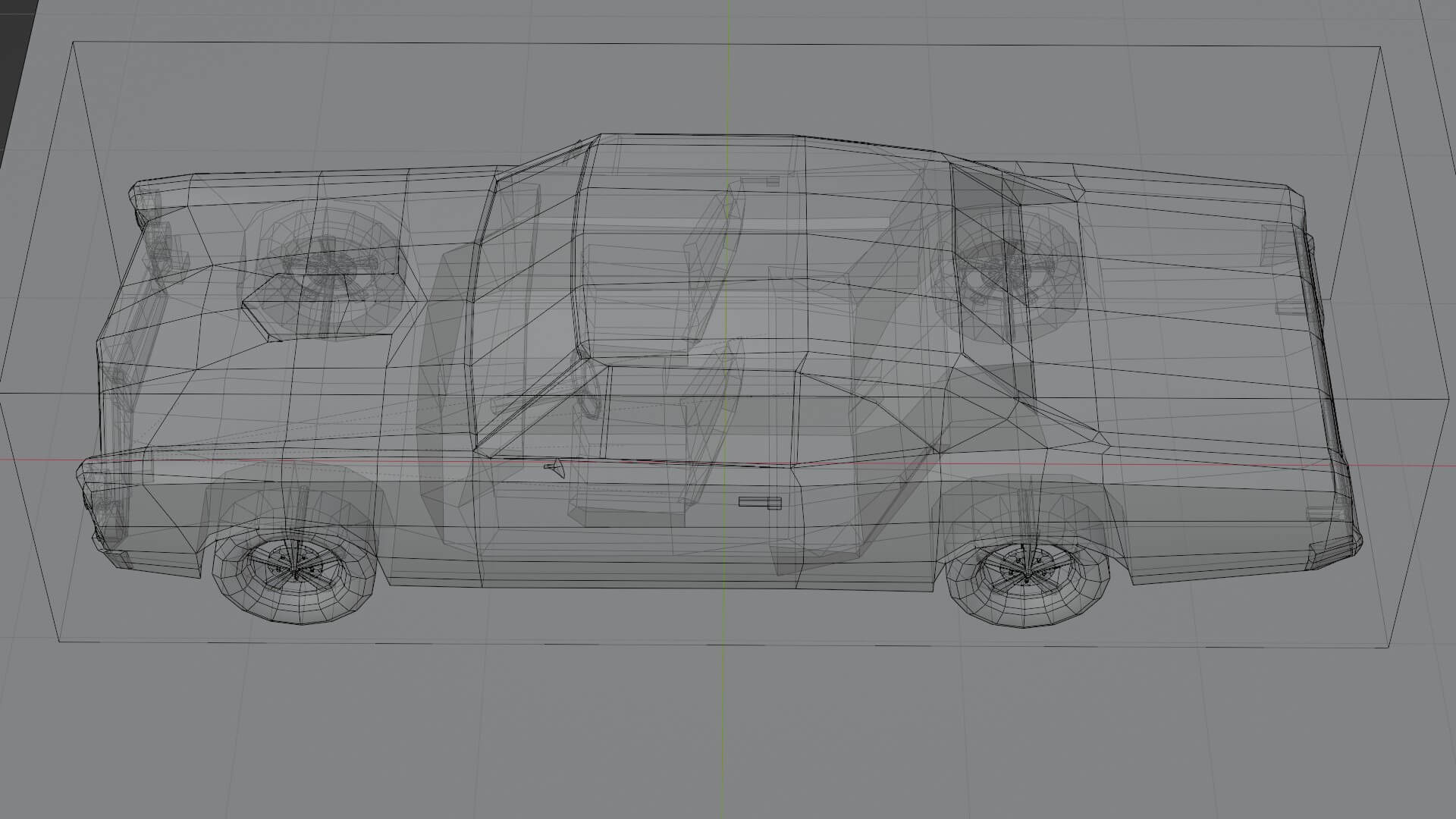 Pontiac GTO 1967 - 3D Model by NETRUNNER_pl