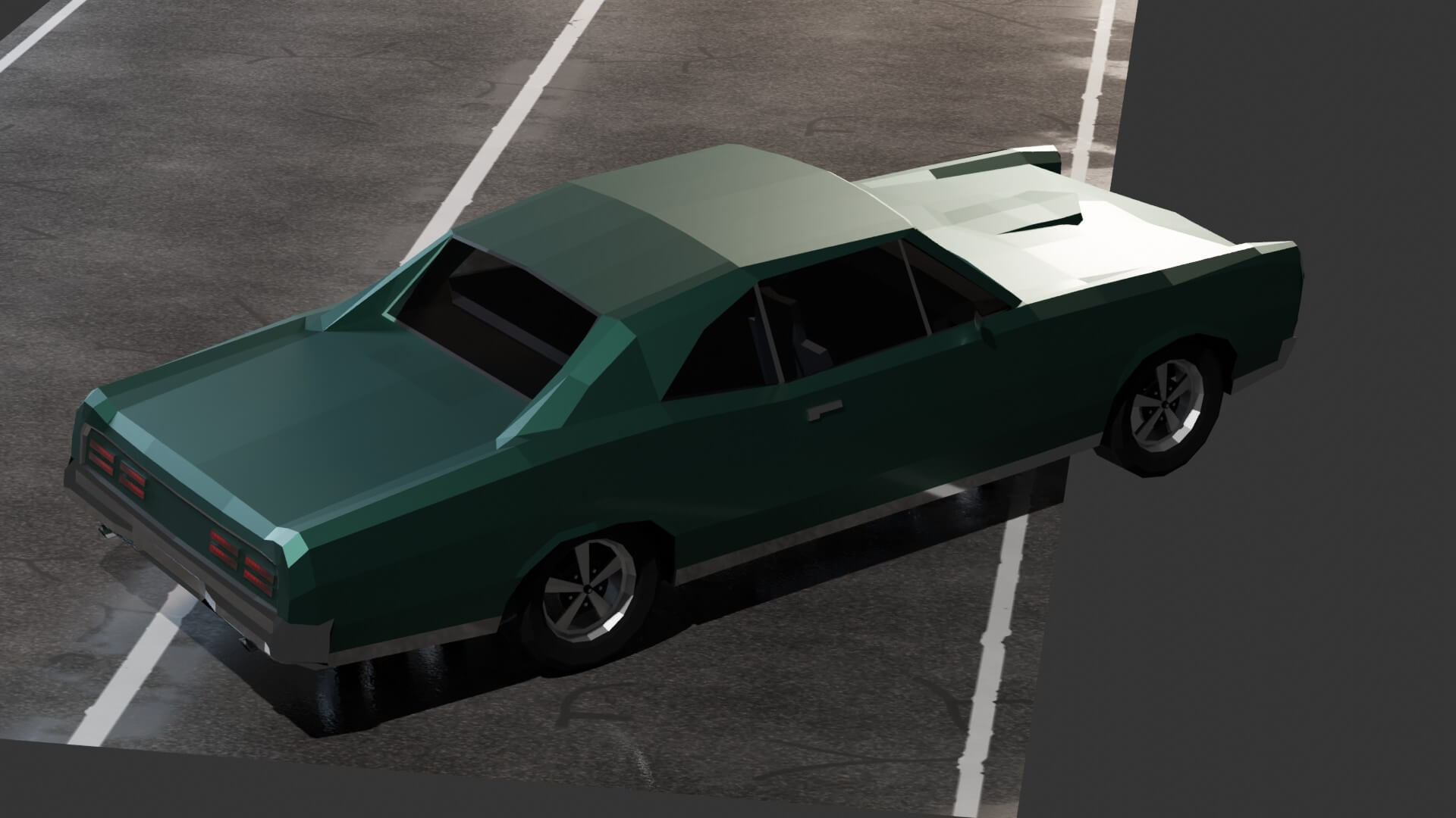 Pontiac GTO 1967 - 3D Model by NETRUNNER_pl