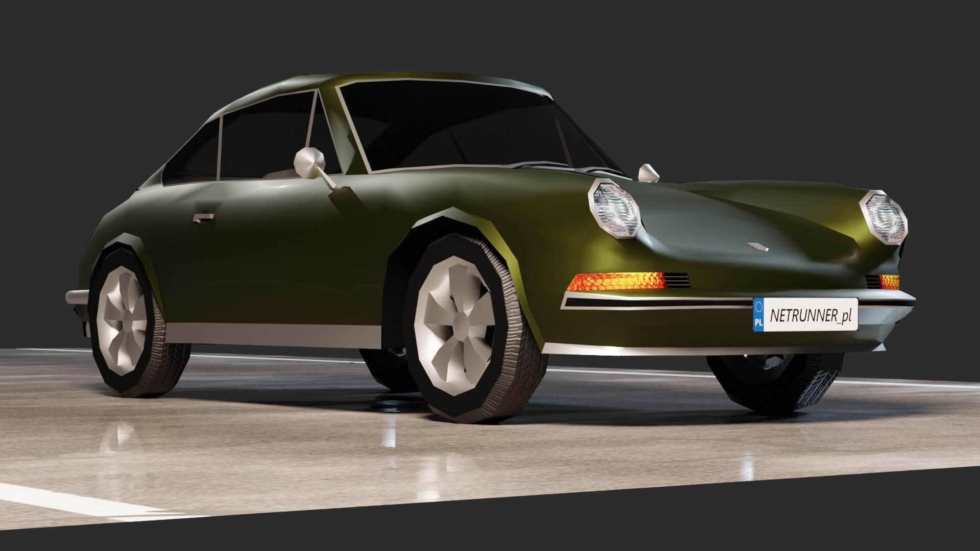 Porsche 911 1st Gen (901) - 3D Model by NETRUNNER_pl