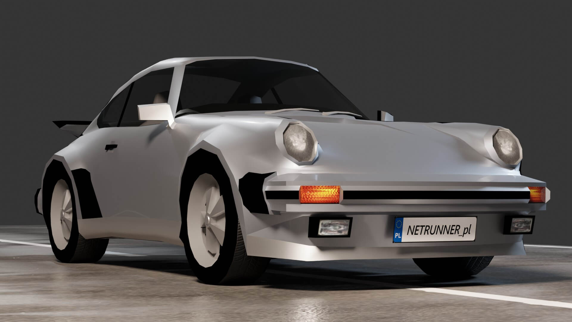 Porsche 911 2nd Gen - 3D Model by NETRUNNER_pl