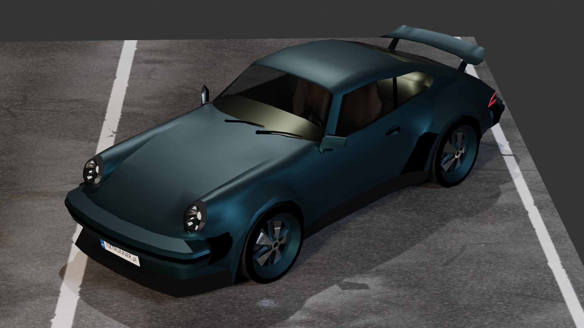 Porsche 911 2nd Gen - 3D Model by NETRUNNER_pl