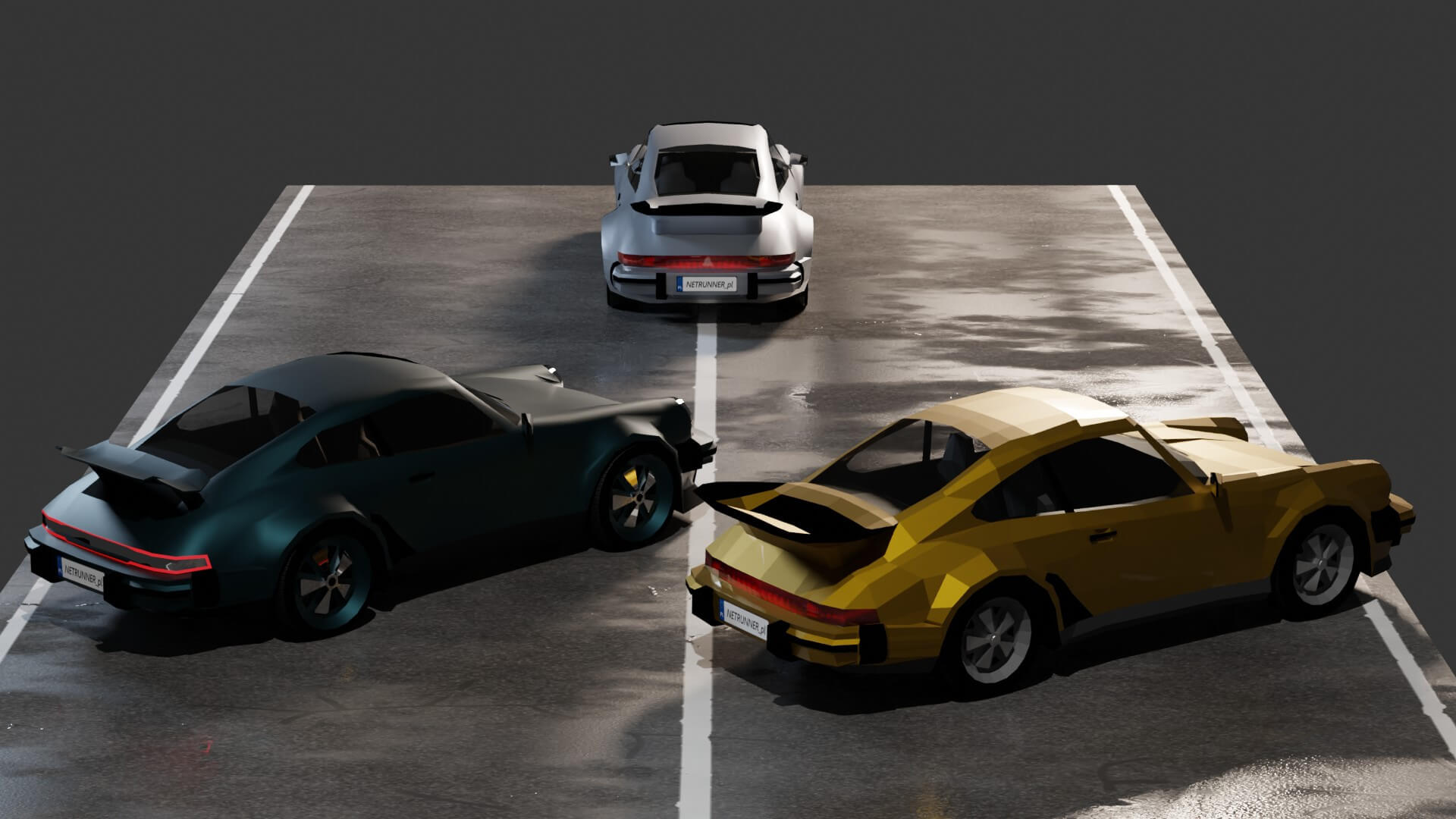Porsche 911 2nd Gen - 3D Model by NETRUNNER_pl
