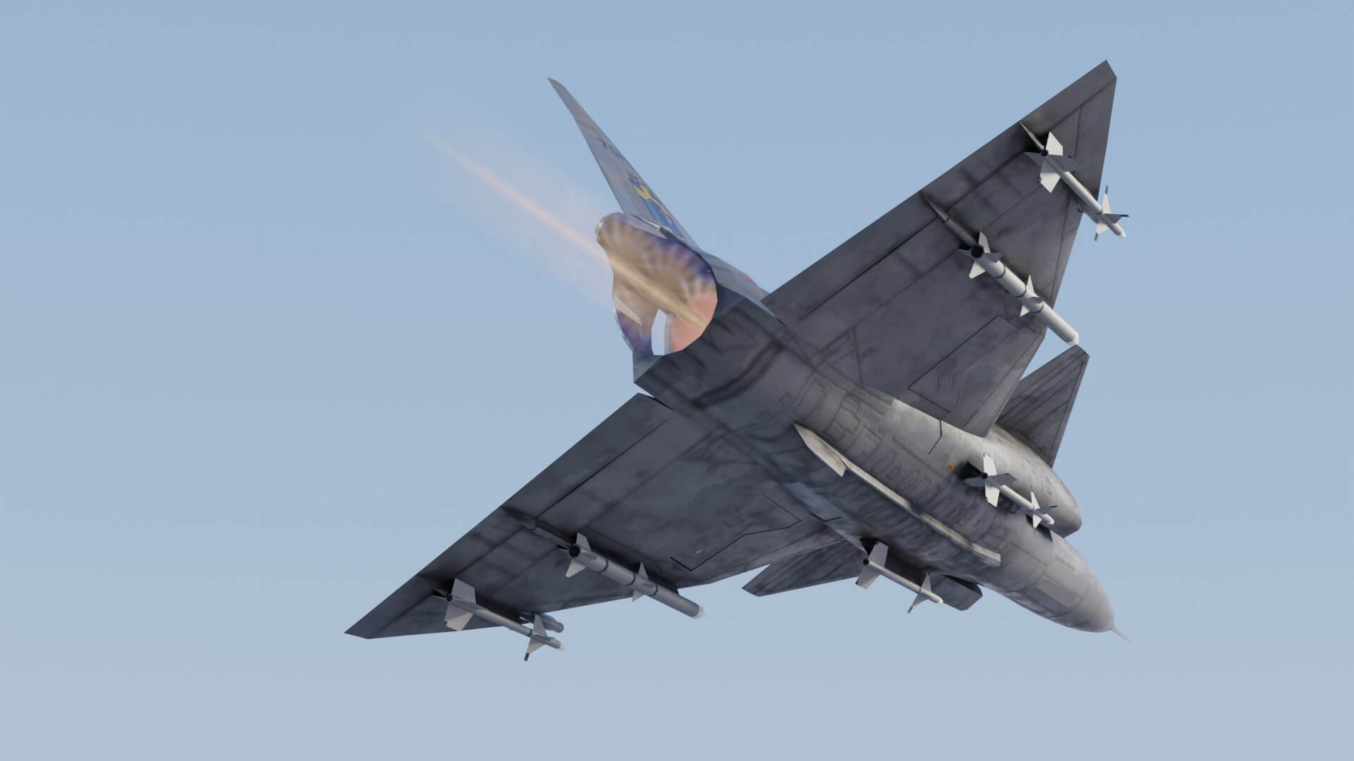 SAAB JAS-37 Viggen 3D Model by NETRUNNER_pl