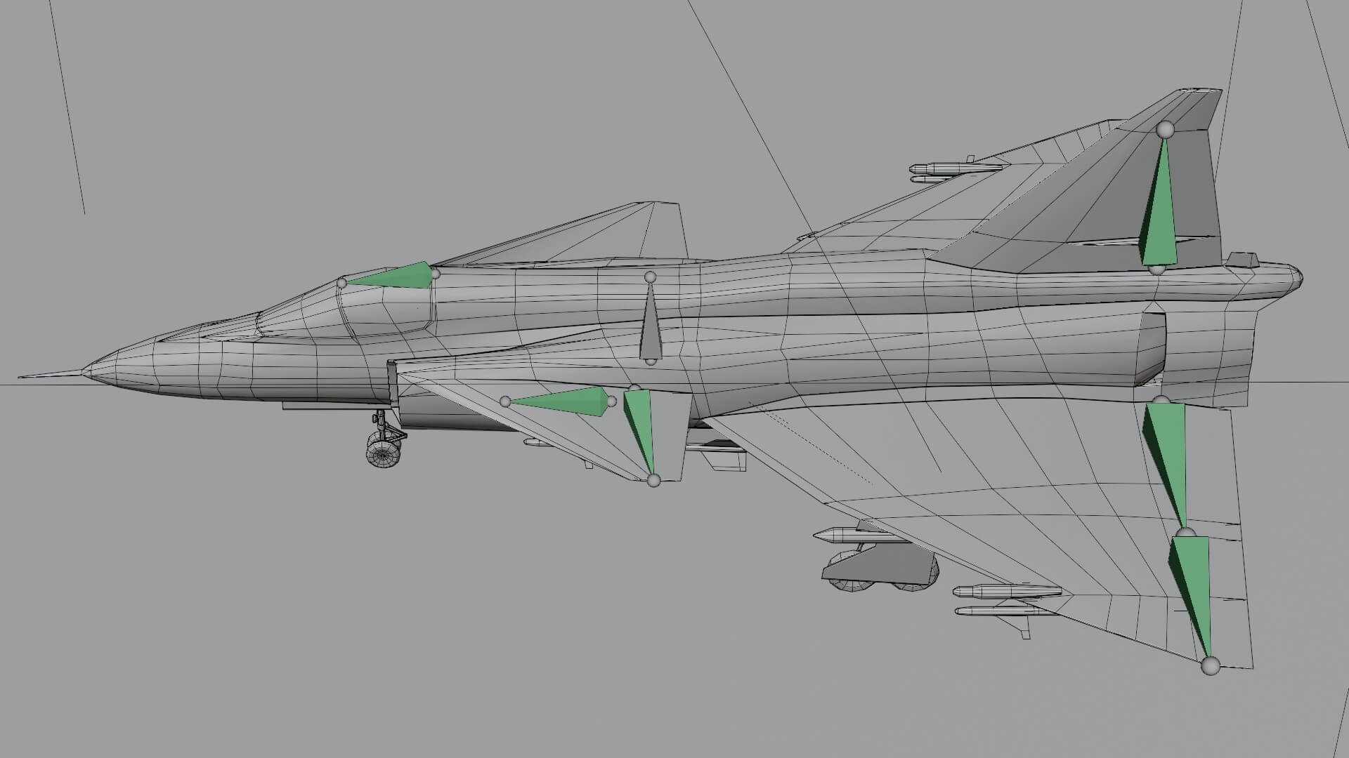 SAAB JAS-37 Viggen 3D Model by NETRUNNER_pl