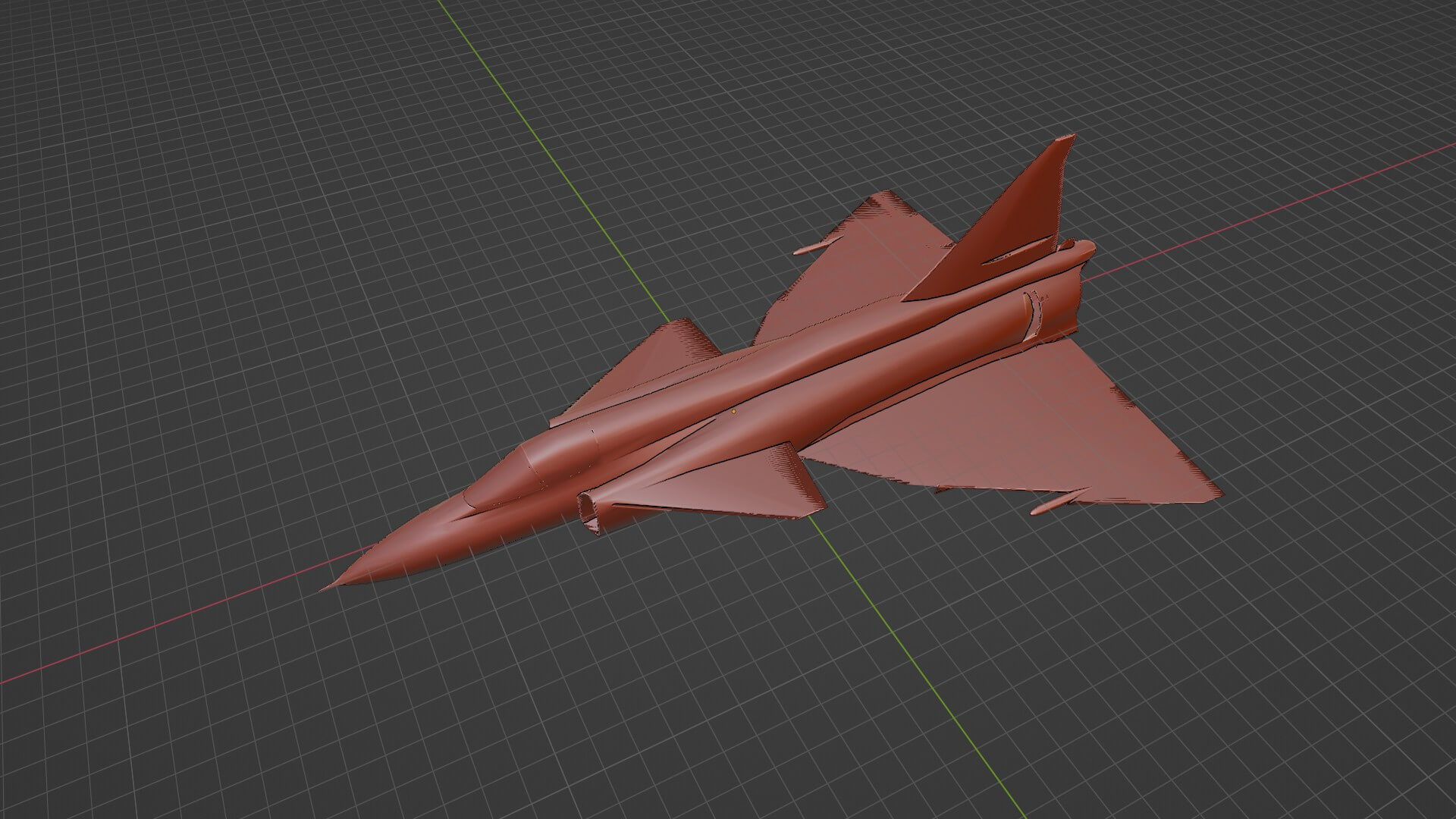 SAAB JAS-37 Viggen 3D Model by NETRUNNER_pl