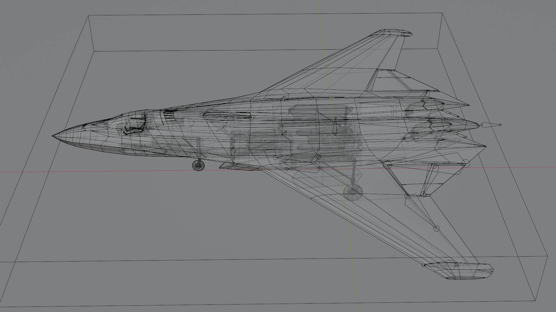 Shenyang J-50 Shadow 3D Model by NETRUNNER_pl