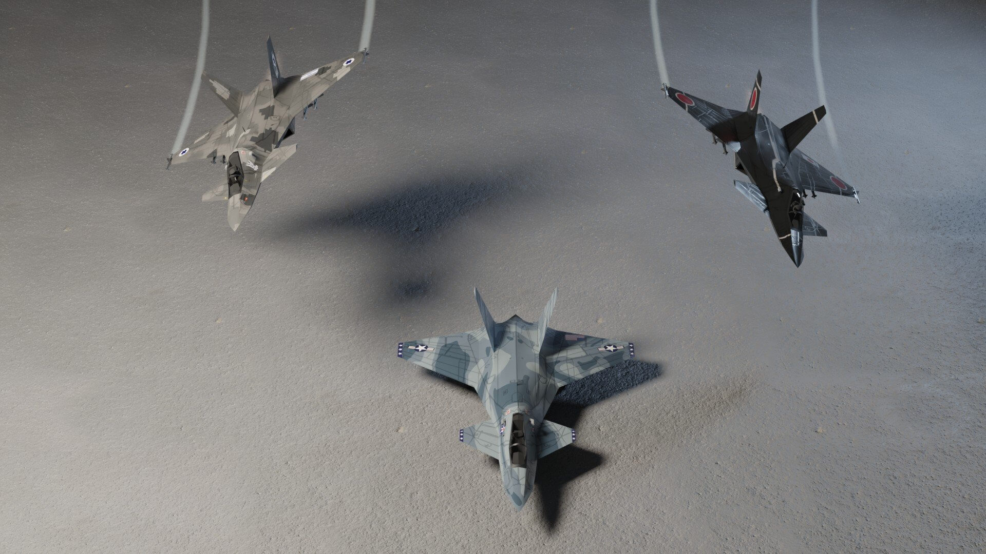 Skunk F-33 Lancer Generic Jet Fighter 3D Model by NETRUNNER_pl