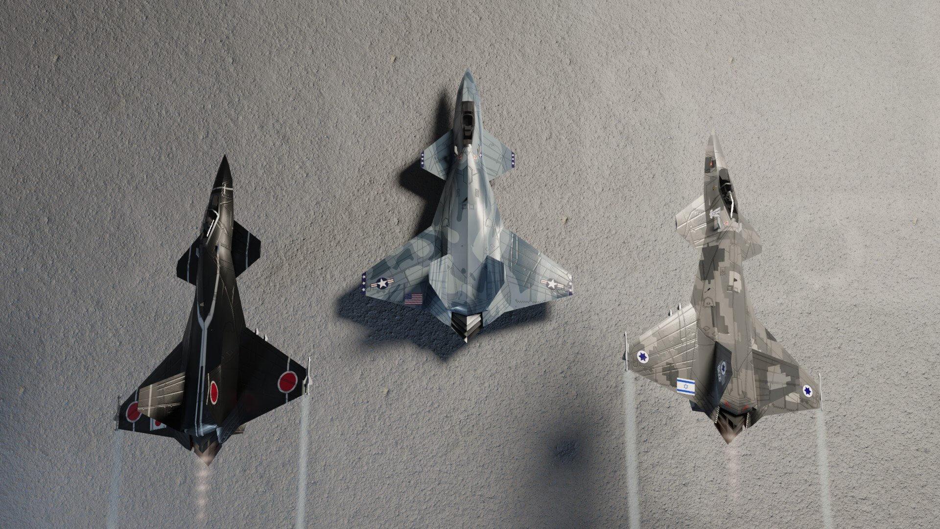 Skunk F-33 Lancer Generic Jet Fighter 3D Model by NETRUNNER_pl