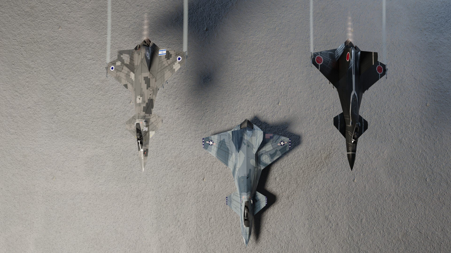 Skunk F-33 Lancer Generic Jet Fighter 3D Model by NETRUNNER_pl