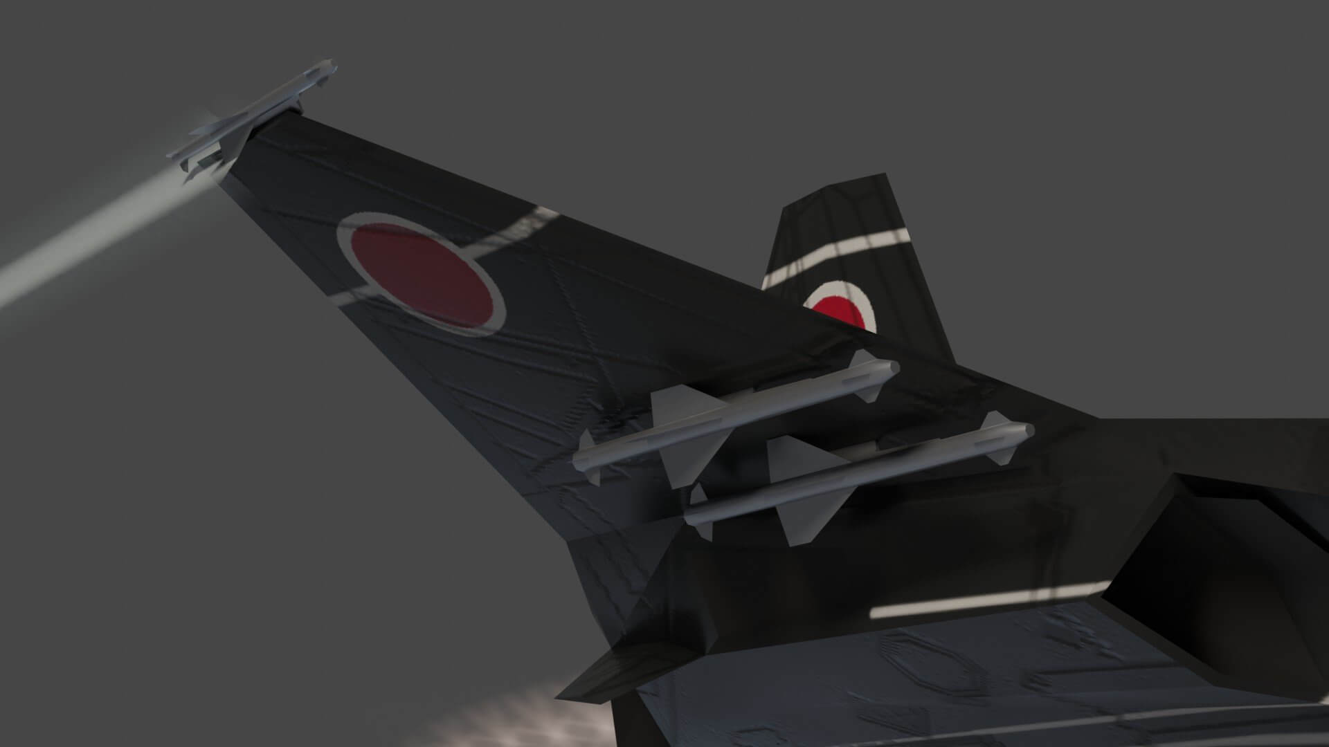 Skunk F-33 Lancer Generic Jet Fighter 3D Model by NETRUNNER_pl