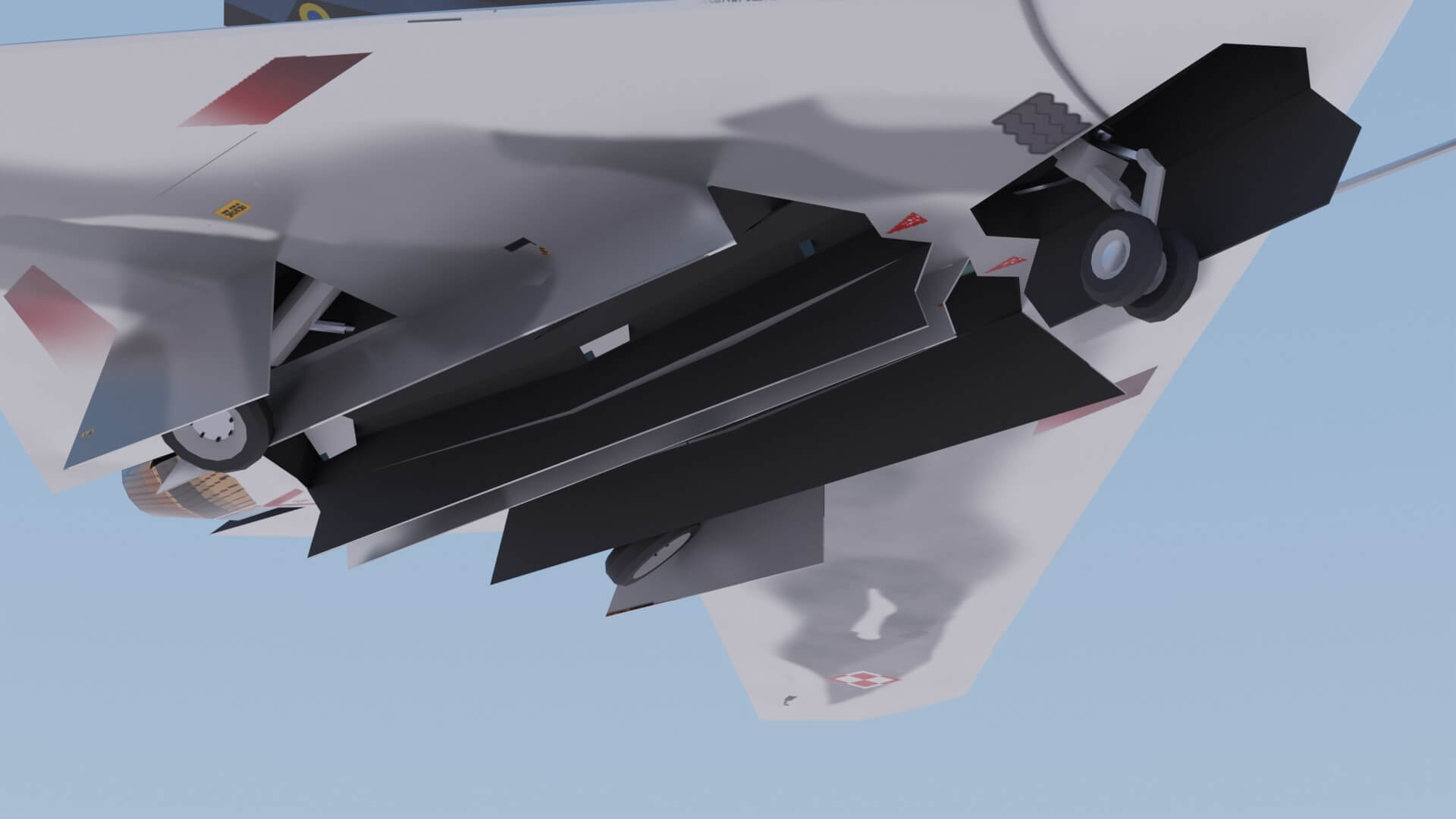 Sukhoi S-70 Okhotnik 3D Model by NETRUNNER_pl