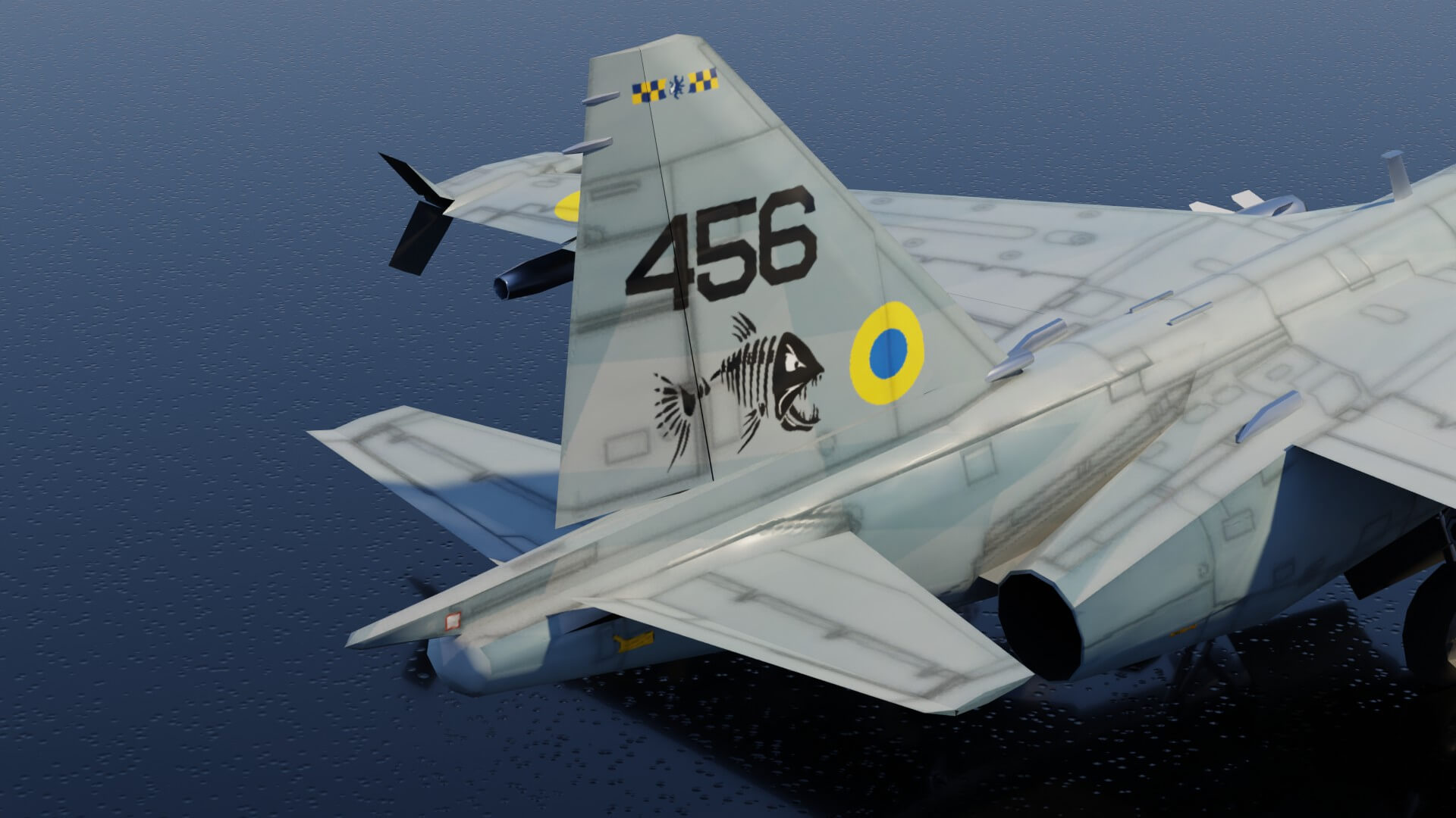Sukhoi SU-25 Frogfoot 3D Model by NETRUNNER_pl