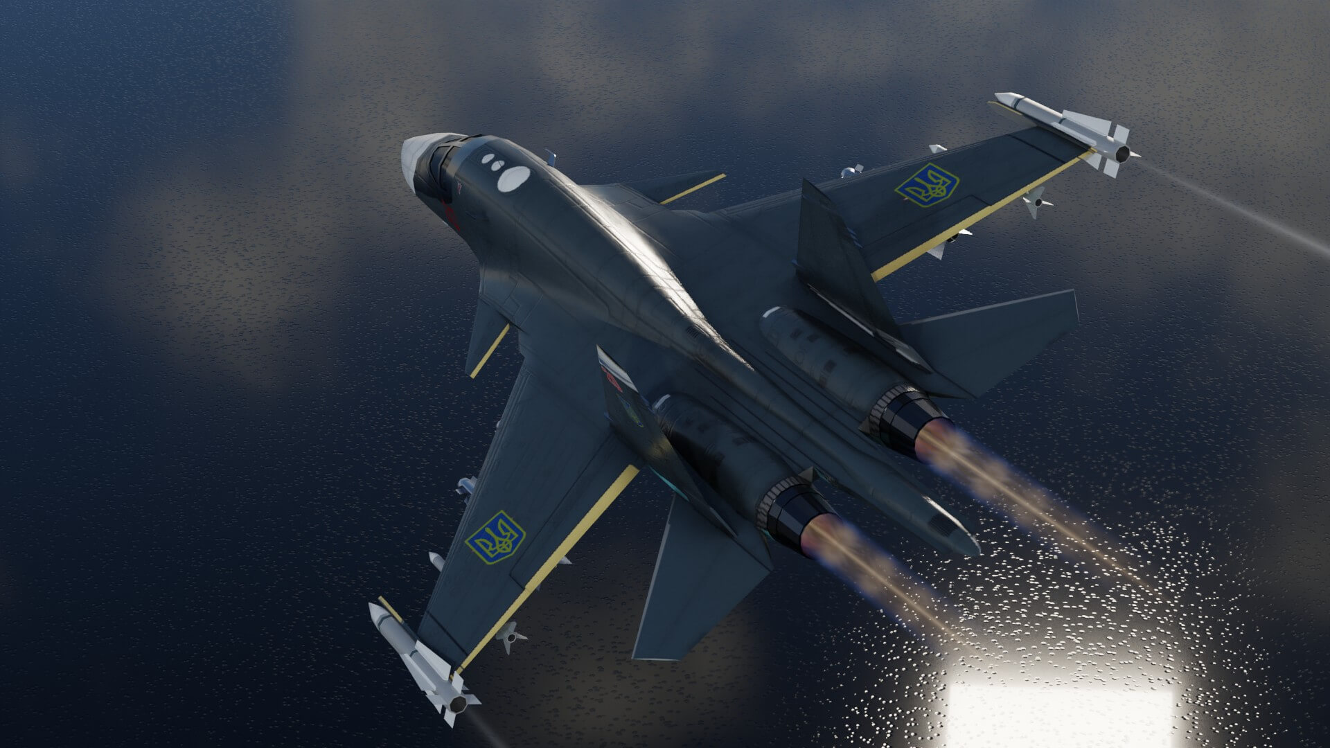 Sukhoi SU-34 Fullback 3D Model by NETRUNNER_pl