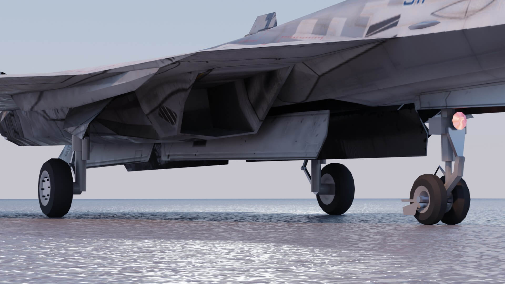 Sukhoi SU-57 Felon 3D Model by NETRUNNER_pl