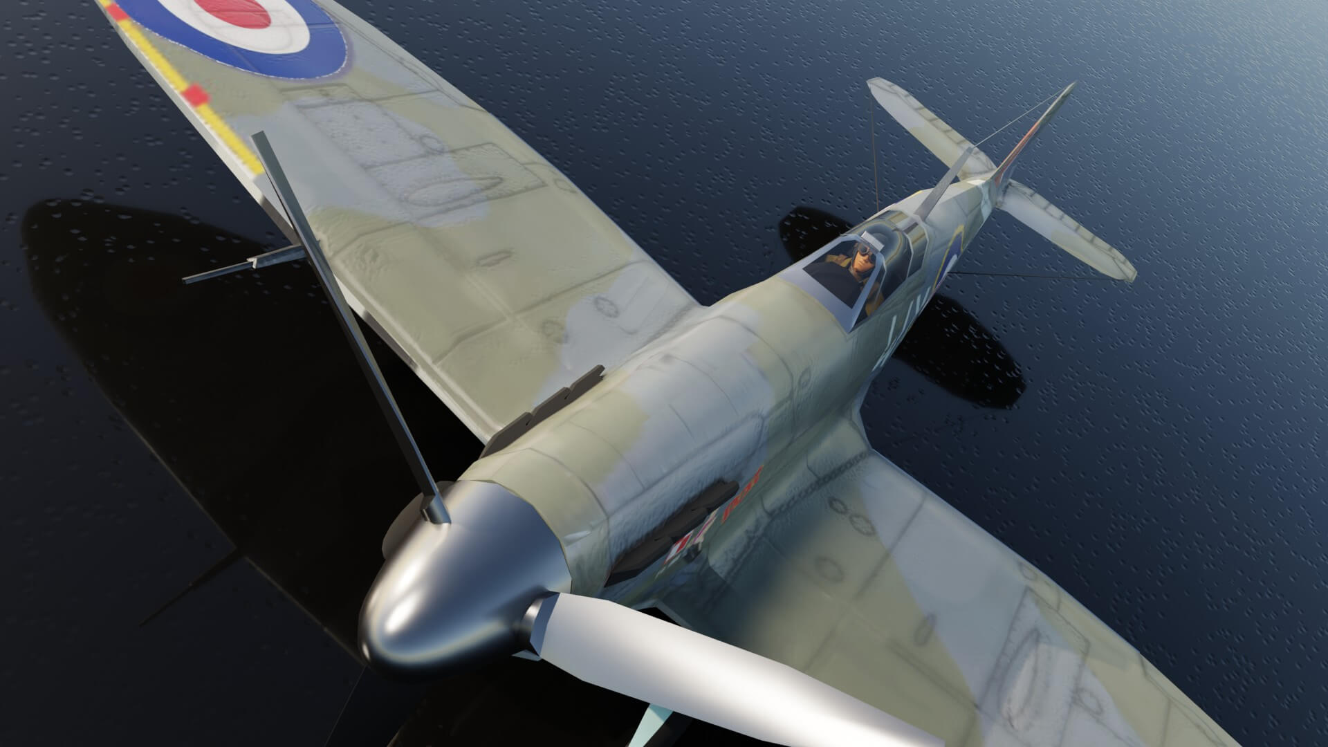 Supermarine Spitfire - 3D Model by NETRUNNER_pl