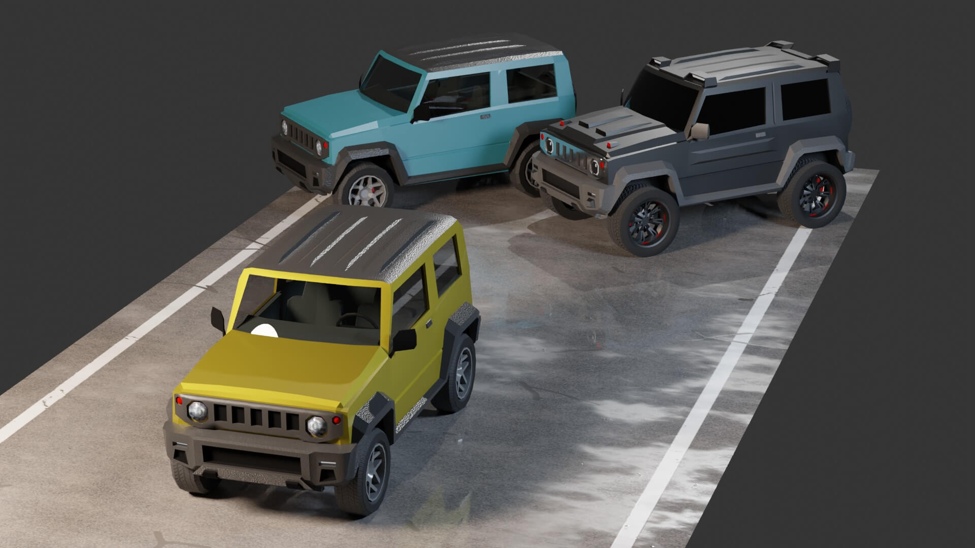Suzuki Jimny - 3D Model by NETRUNNER_pl