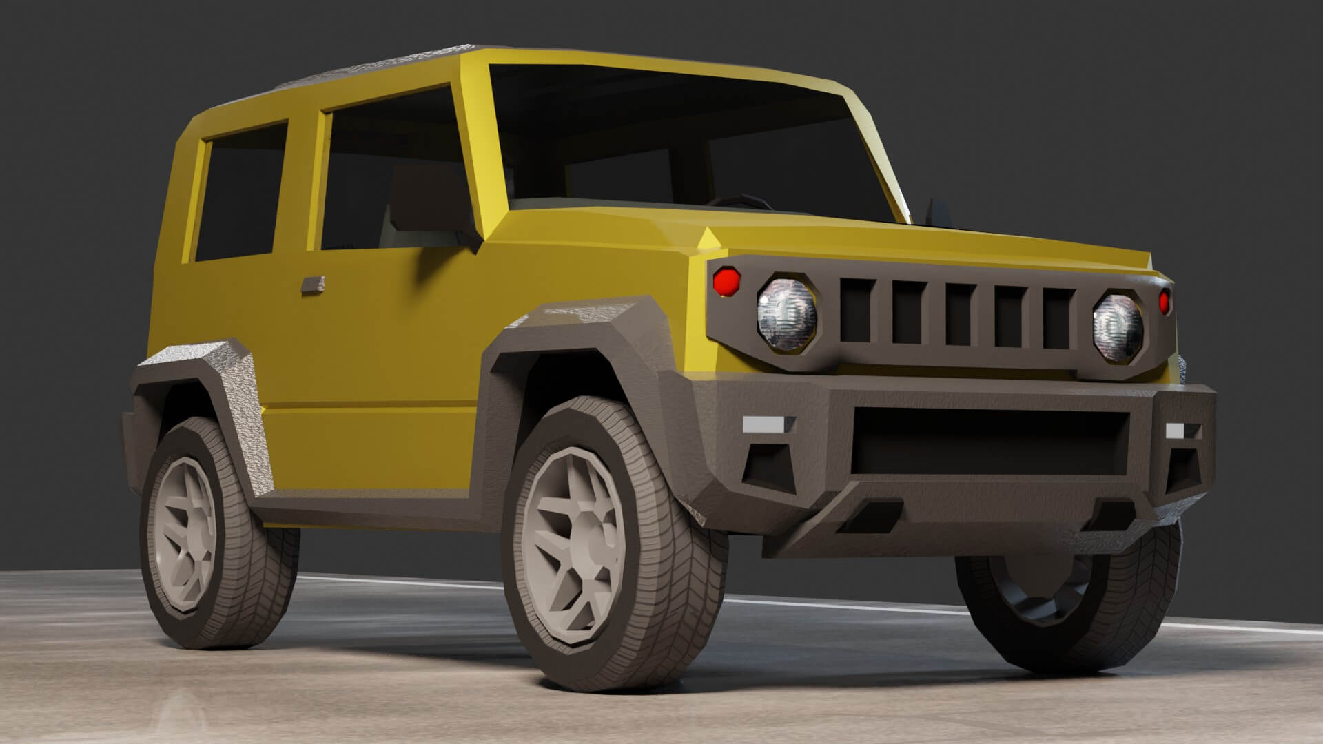 Suzuki Jimny - 3D Model by NETRUNNER_pl
