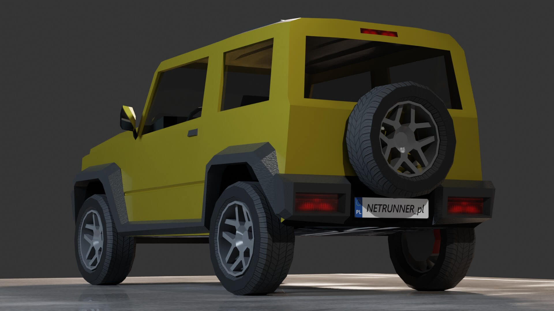 Suzuki Jimny - 3D Model by NETRUNNER_pl