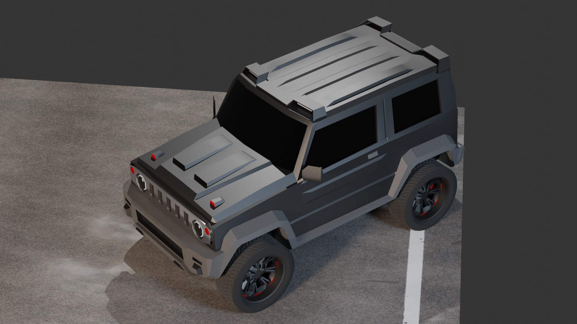 Suzuki Jimny - 3D Model by NETRUNNER_pl