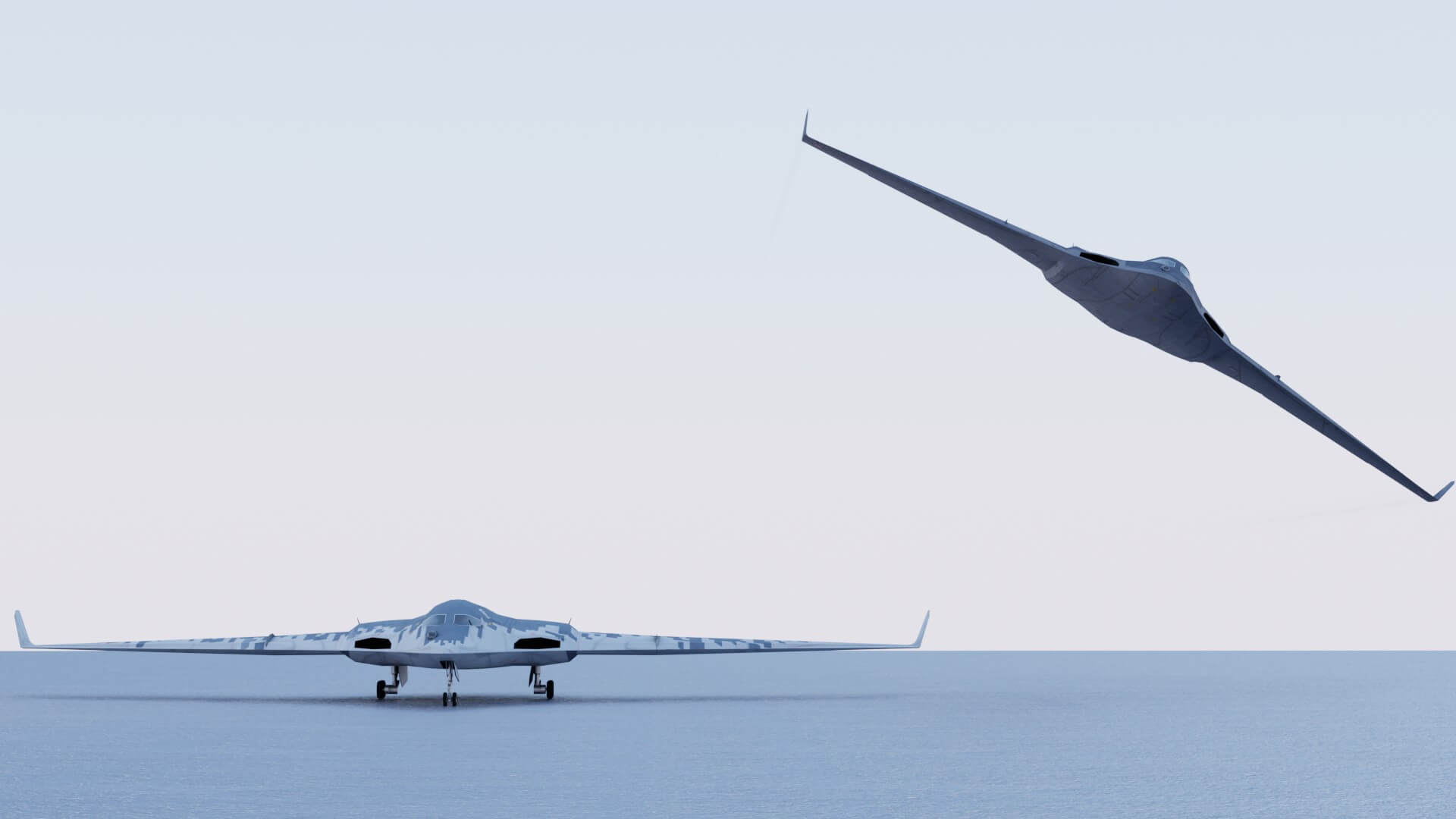 Tupolev PAK DA Envoy - 3D Model by NETRUNNER_pl