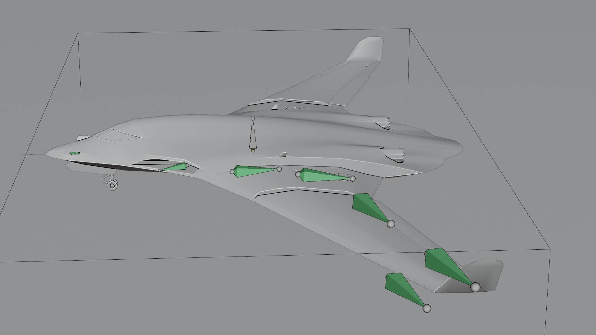 Tupolev PAK DA Envoy - 3D Model by NETRUNNER_pl