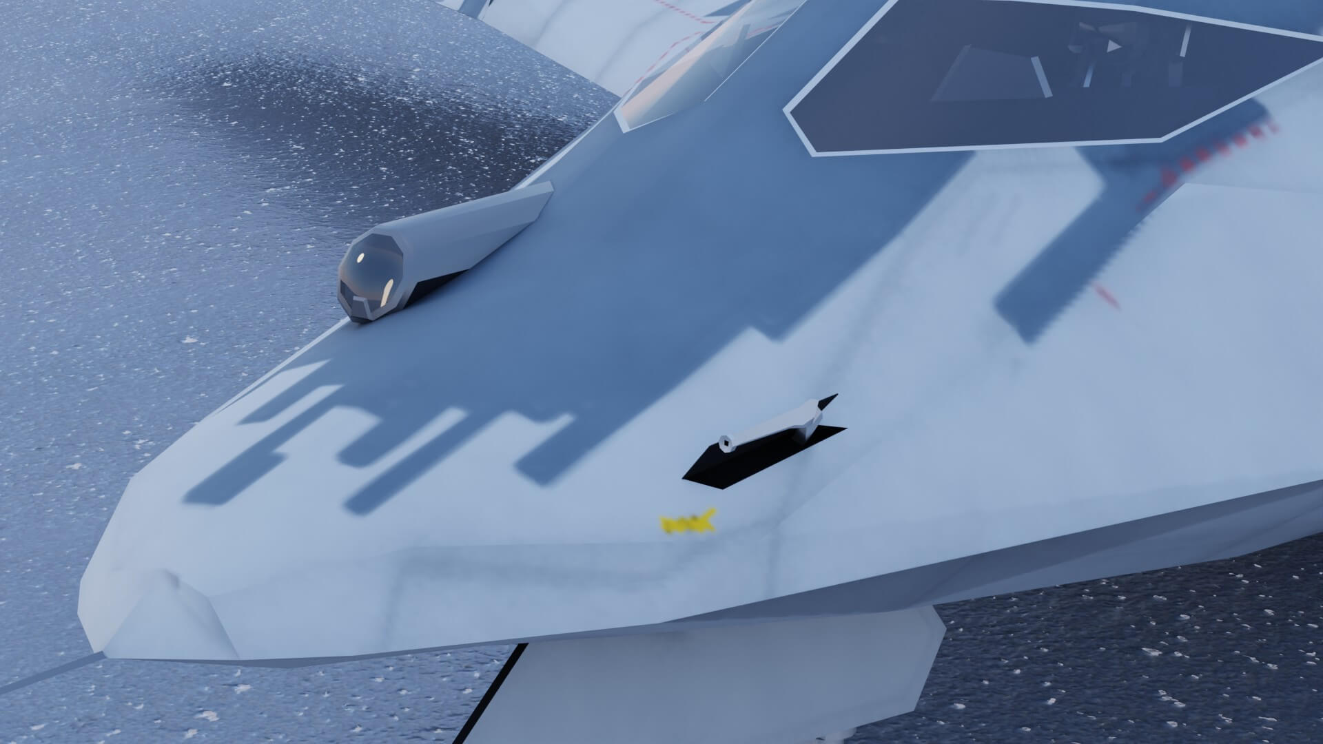 Tupolev PAK DA Envoy - 3D Model by NETRUNNER_pl