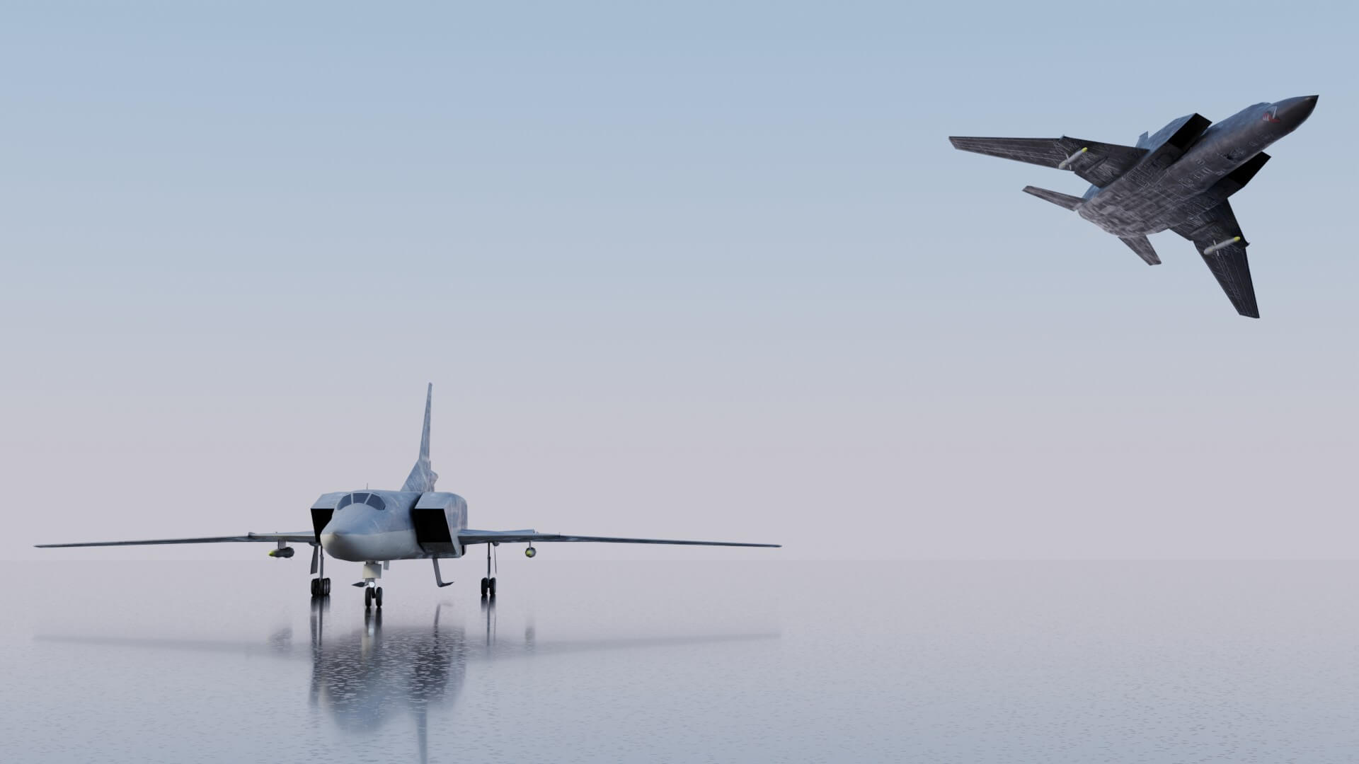 Tupolev Tu-22M3 Backfire 3D Model by NETRUNNER_pl