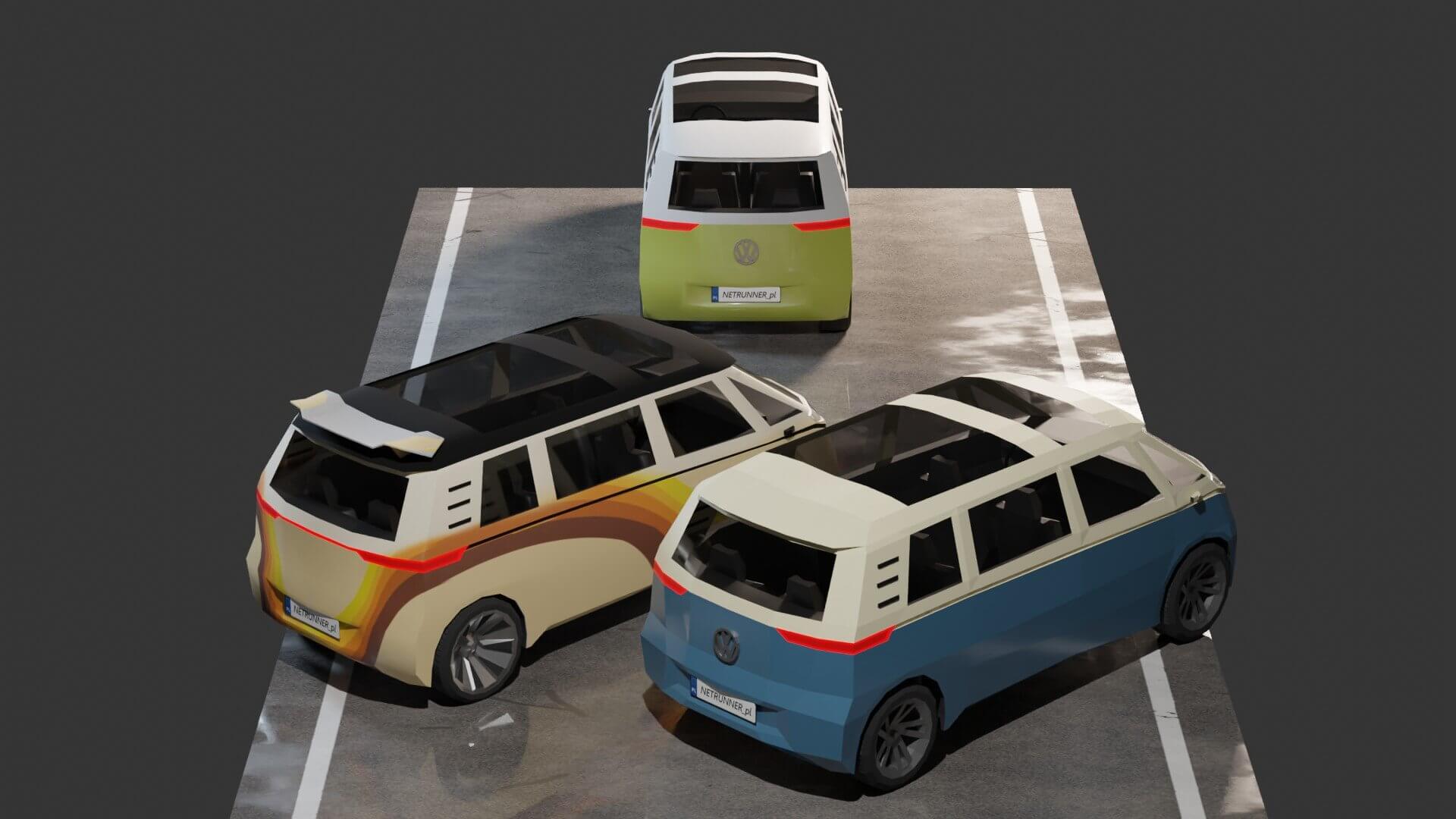Volkswagen ID. Buzz - 3D Model by NETRUNNER_pl