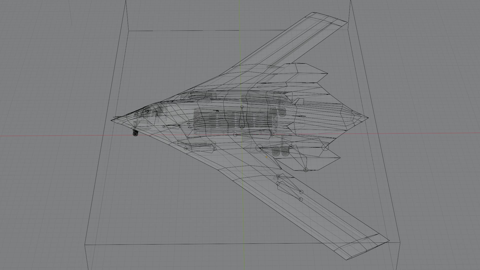 Stealth Bomber Drawing