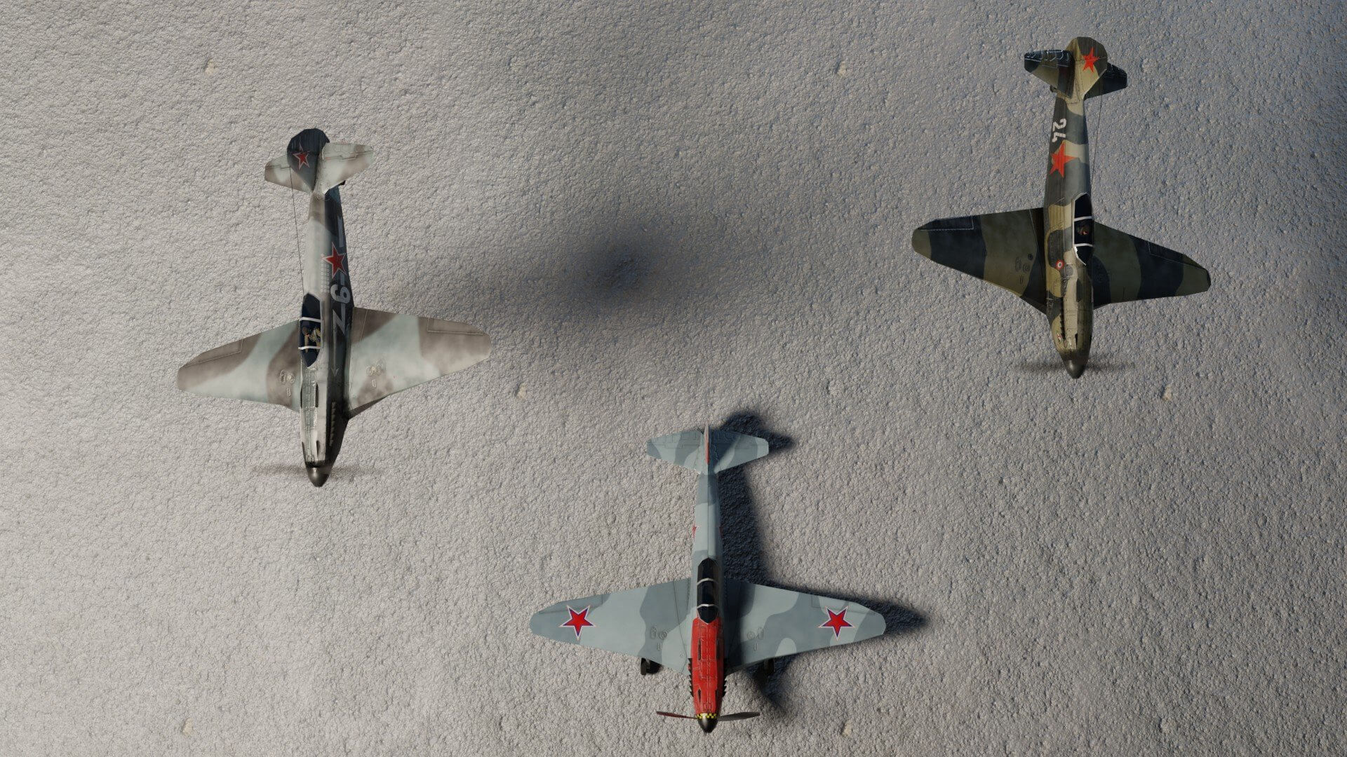 Yakovlev YAK-3 WW2 Fighter 3D Model by NETRUNNER_pl