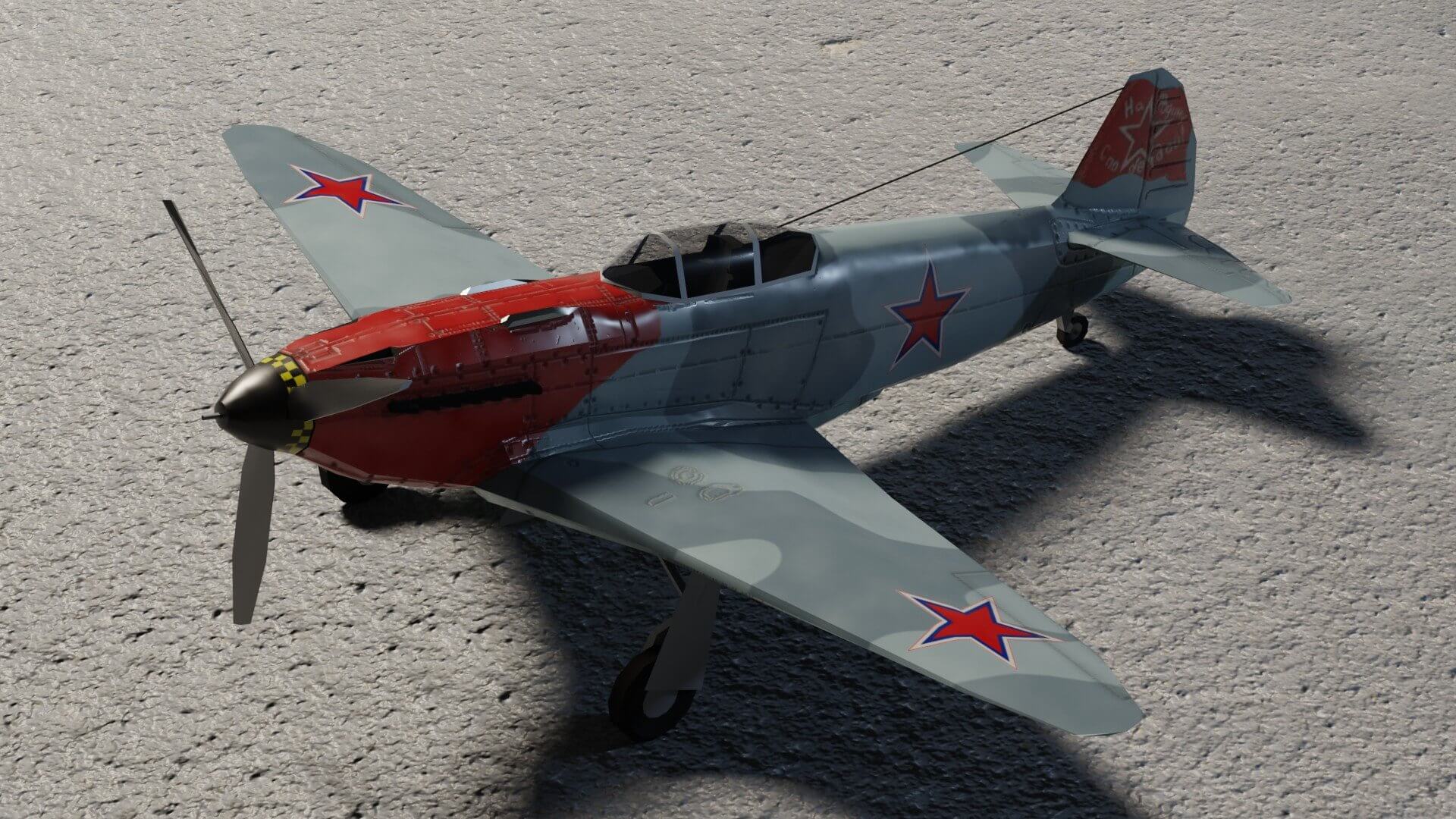 Yakovlev YAK-3 WW2 Fighter 3D Model by NETRUNNER_pl