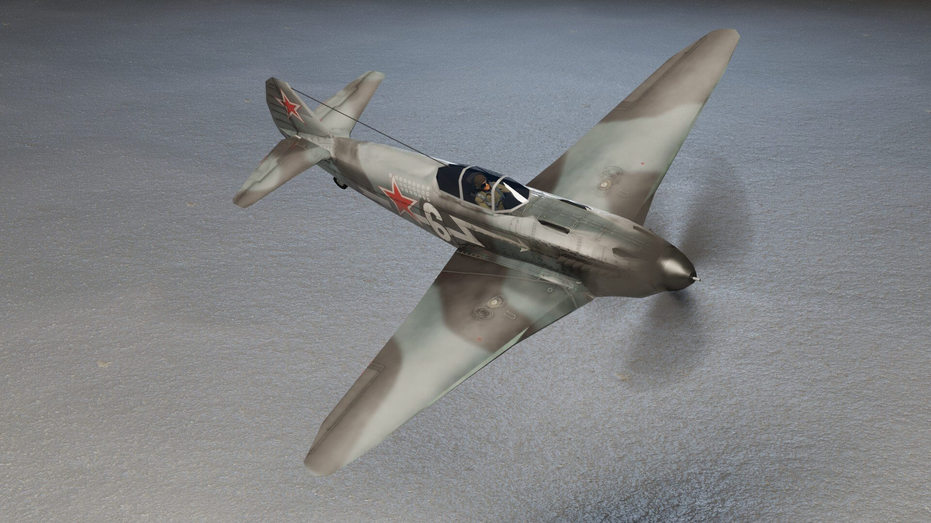 Yakovlev YAK-3 WW2 Fighter 3D Model by NETRUNNER_pl