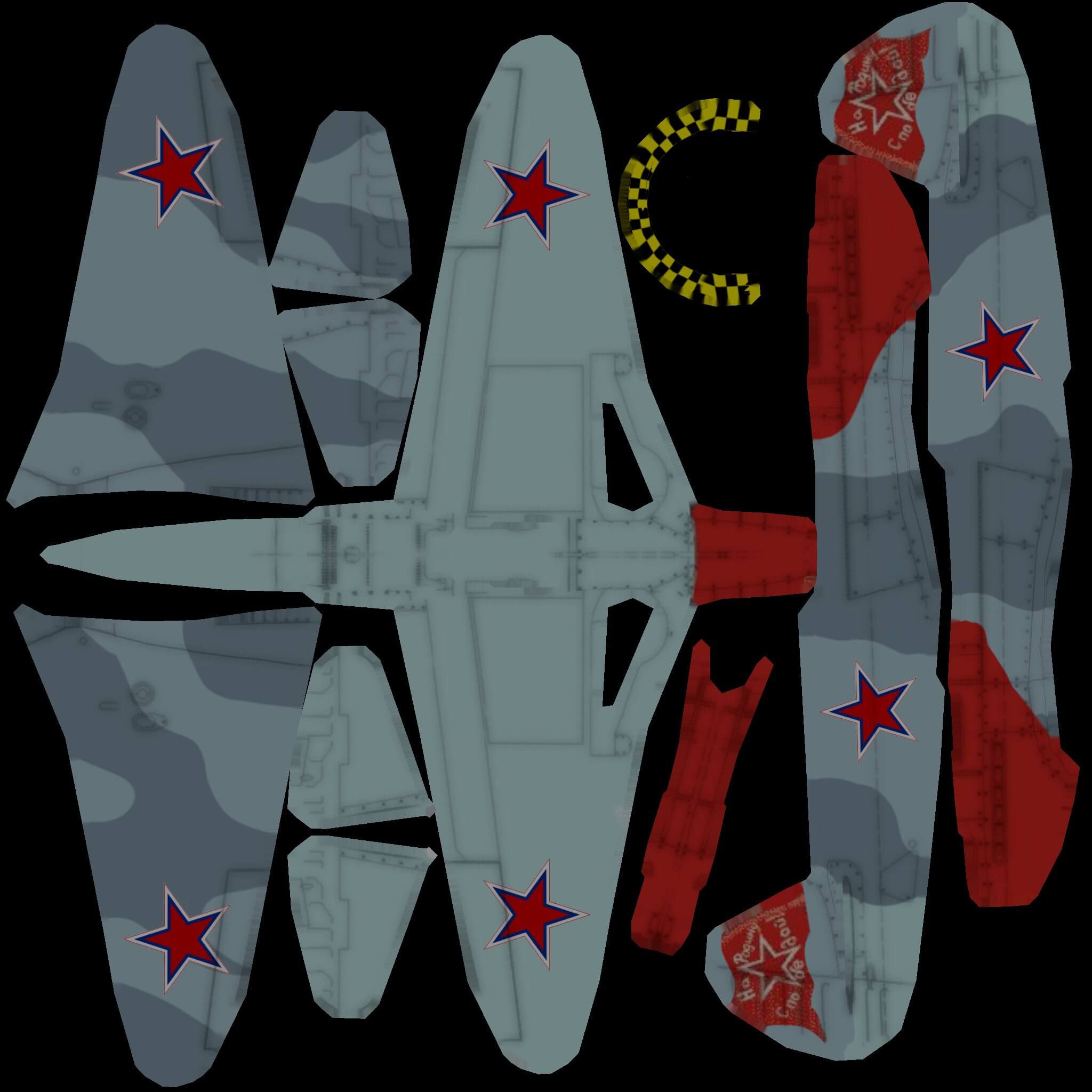 Yakovlev YAK-3 WW2 Fighter 3D Model by NETRUNNER_pl