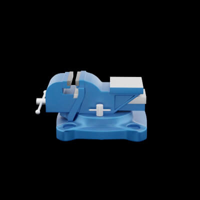 Blue Vise Tool - 3D Model by Neuroforge3D
