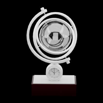 Austin Globe and Gyro Clock - 3D Model by Neuroforge3D