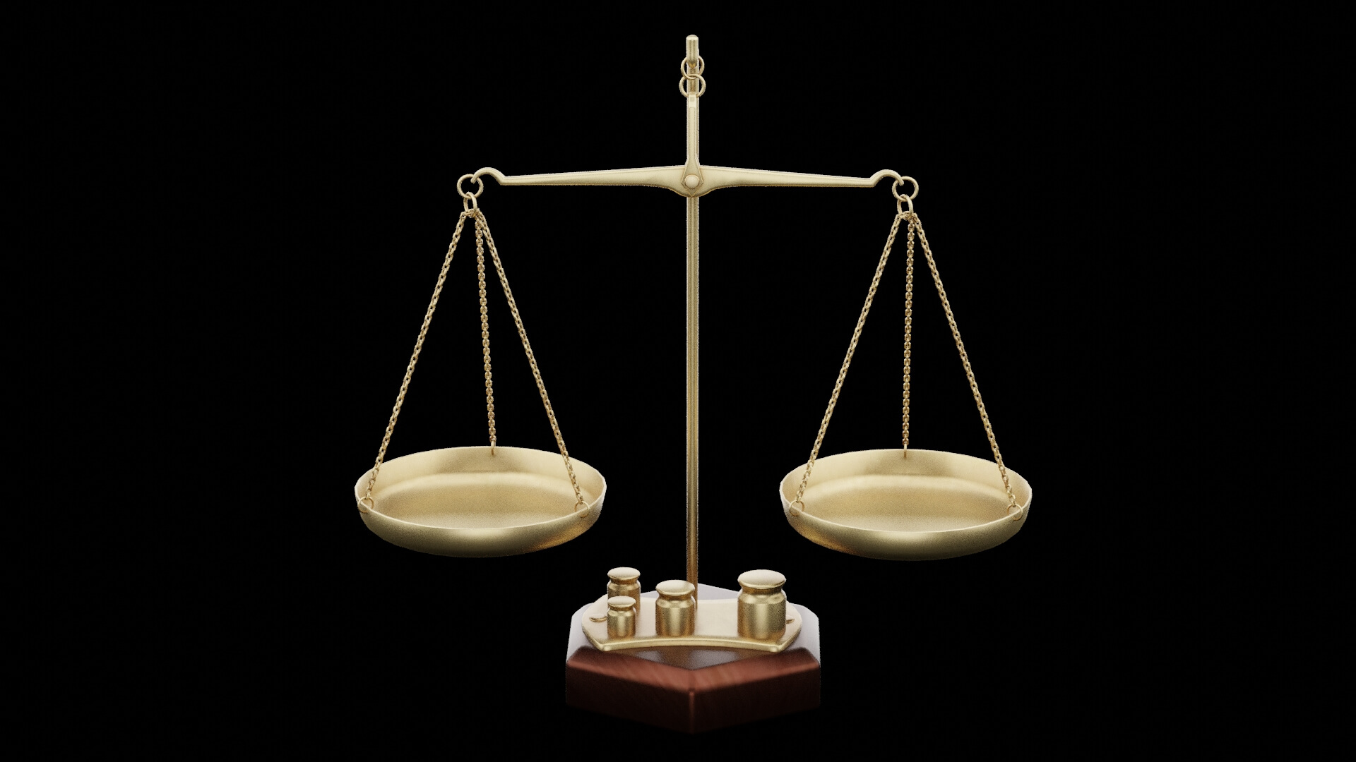 Balance Scale - 3D Model by Neuroforge3D