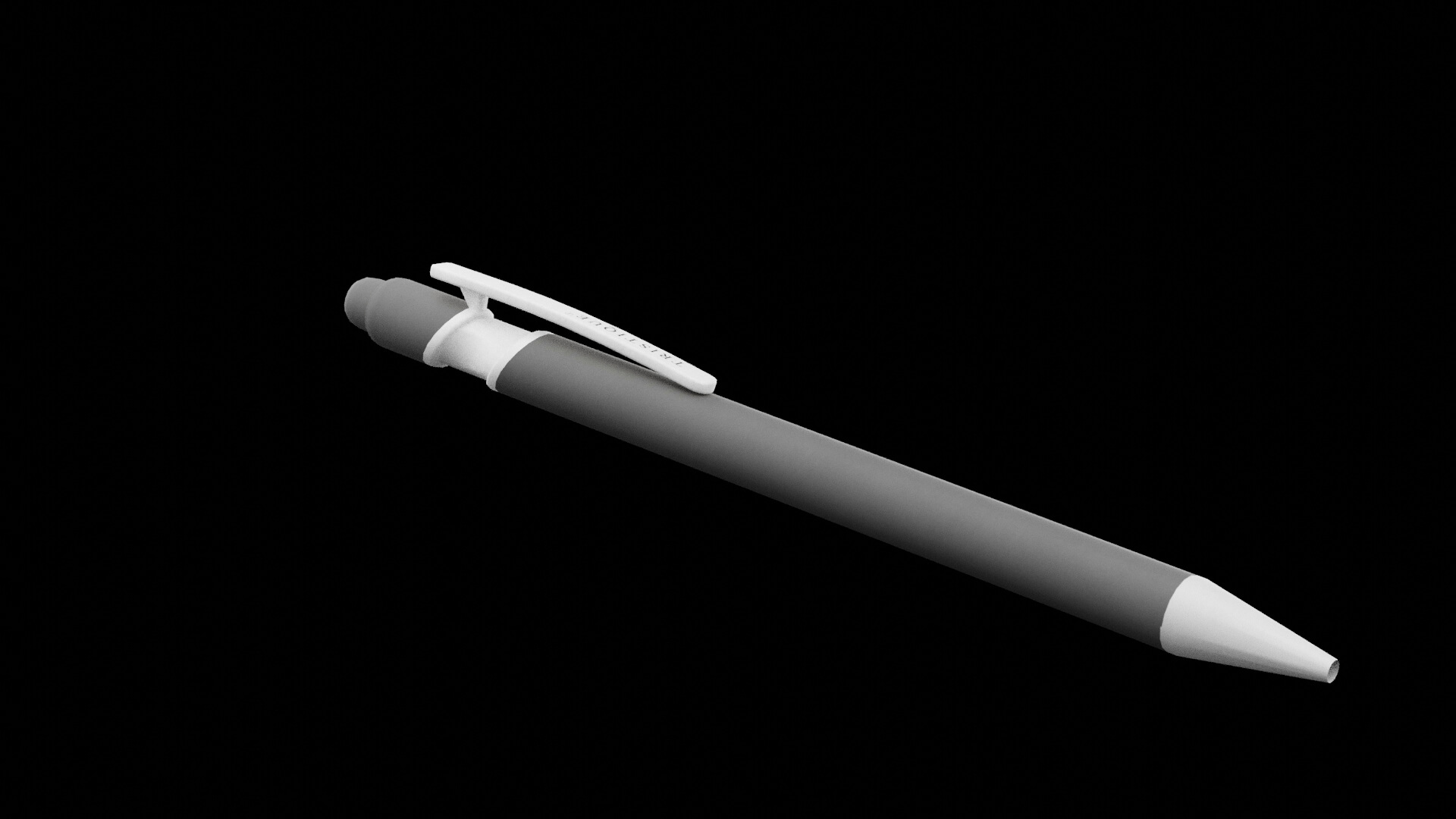 Black Ball Pen - 3D Model by Neuroforge3D