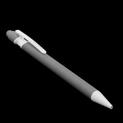 Black Ball Pen - 3D Model by Neuroforge3D