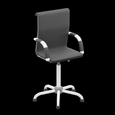 Black Lab Chair - 3D Model by Neuroforge3D