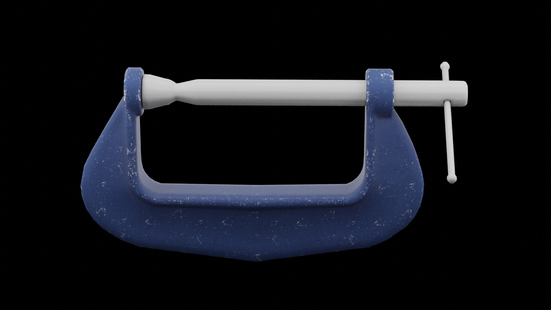 Blue Clamp G - 3D Model by Neuroforge3D