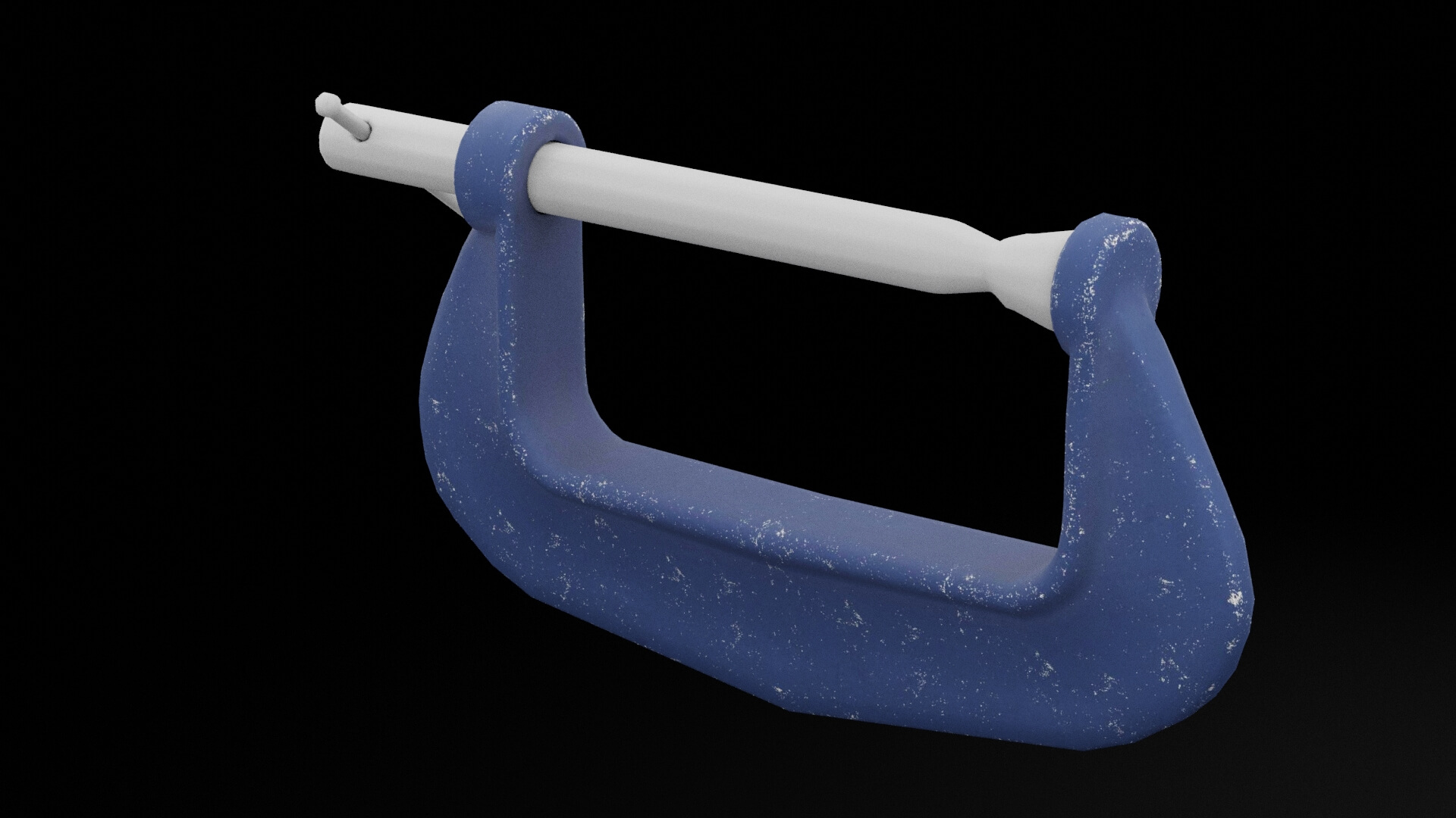 Blue Clamp G - 3D Model by Neuroforge3D