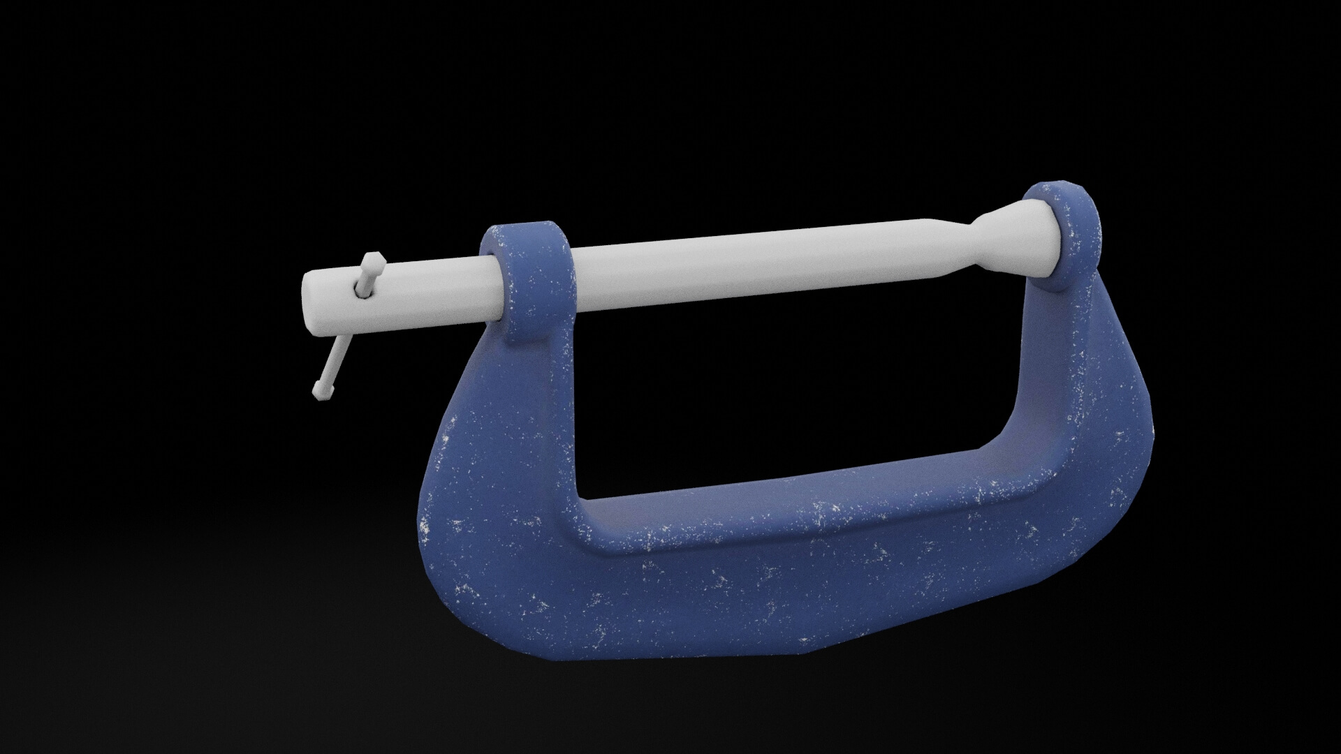 Blue Clamp G - 3D Model by Neuroforge3D