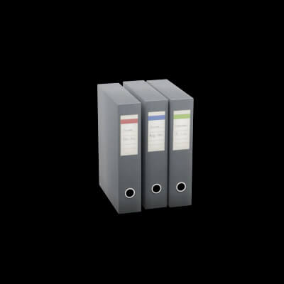 Black Box Folders - 3D Model by Neuroforge3D