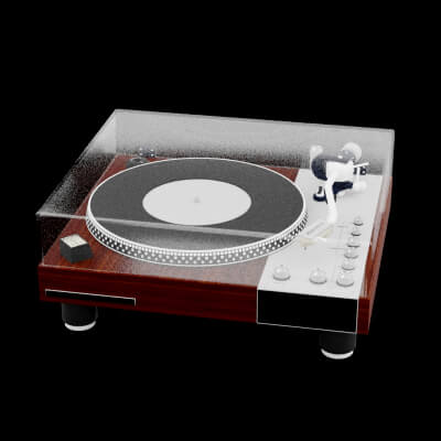 CD Audio Player - 3D Model by Neuroforge3D