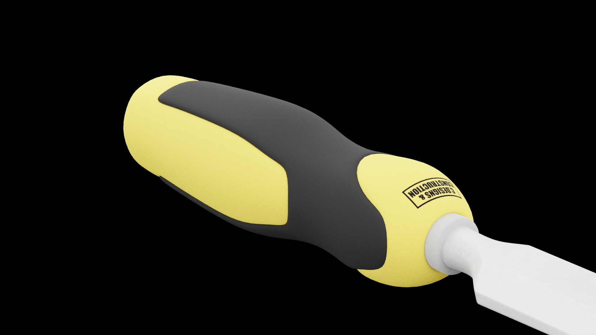 Chisel One Inch - 3D Model by Neuroforge3D