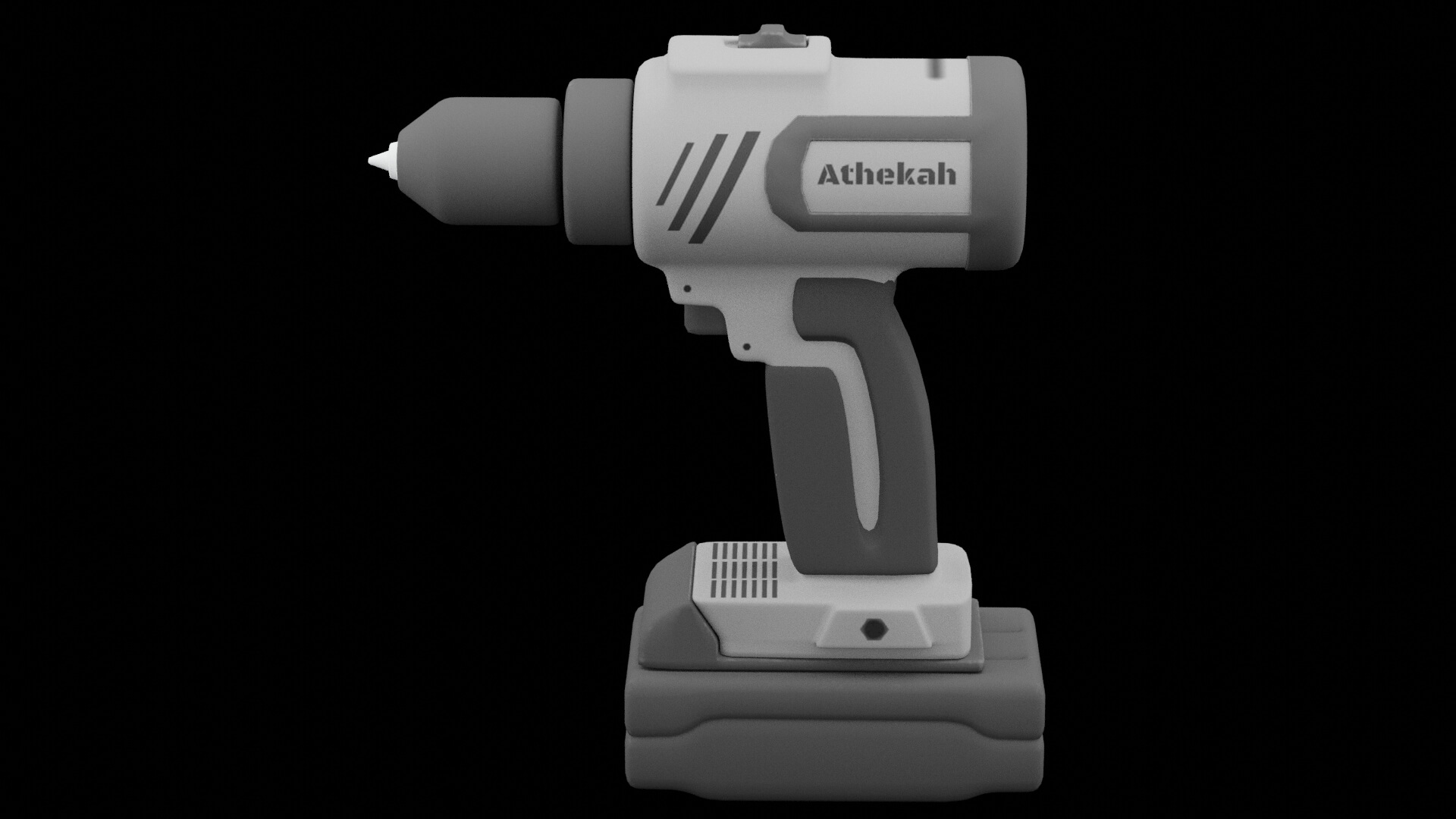 Cordless Drill - 3D Model by Neuroforge3D