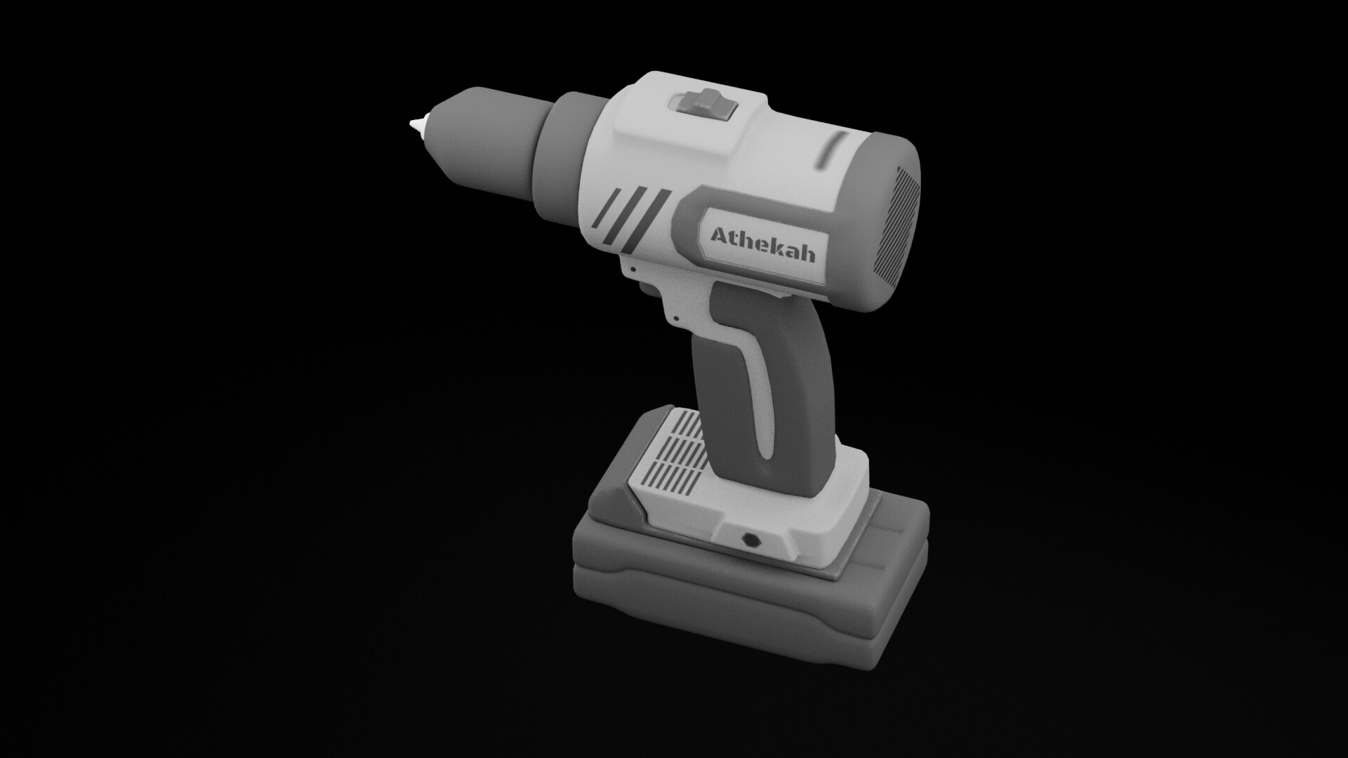 Cordless Drill - 3D Model by Neuroforge3D